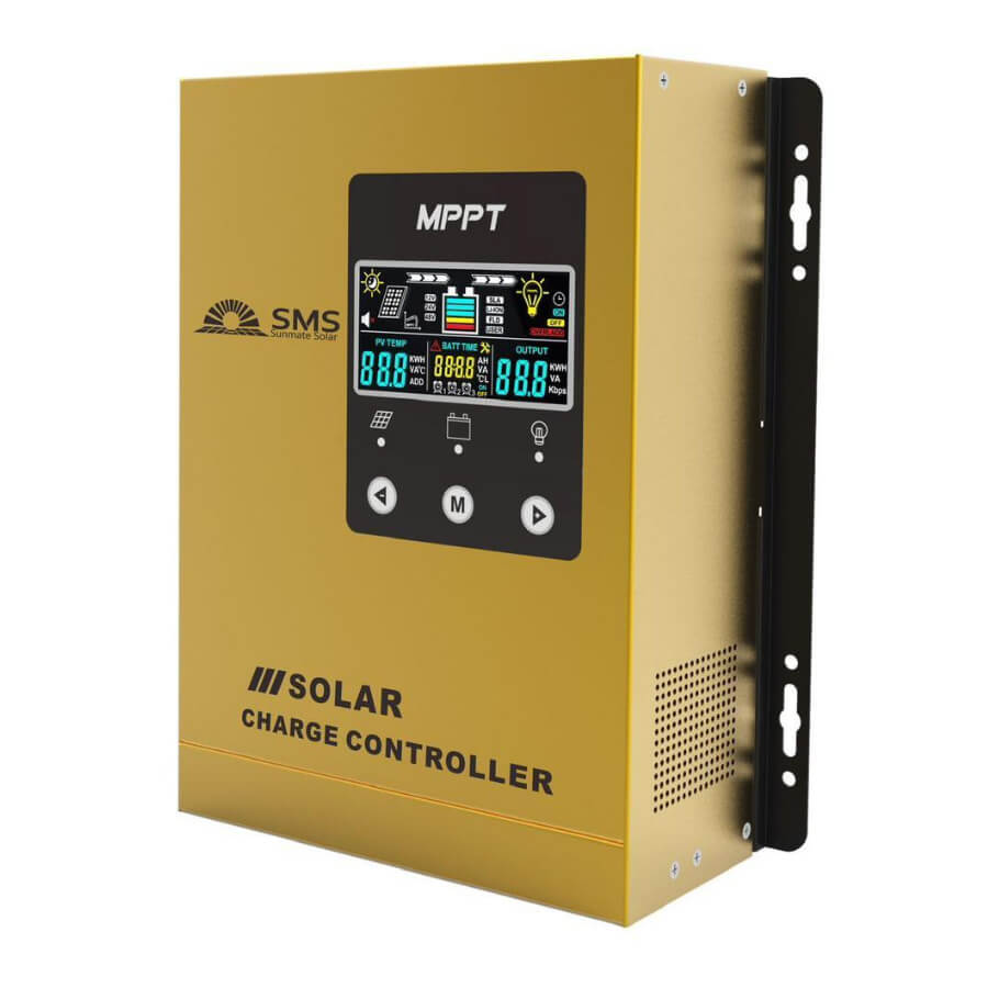SMS MPPT SOLAR CHARGE CONTROLLER 12V/24V/36V/ 80AH – Solar Master